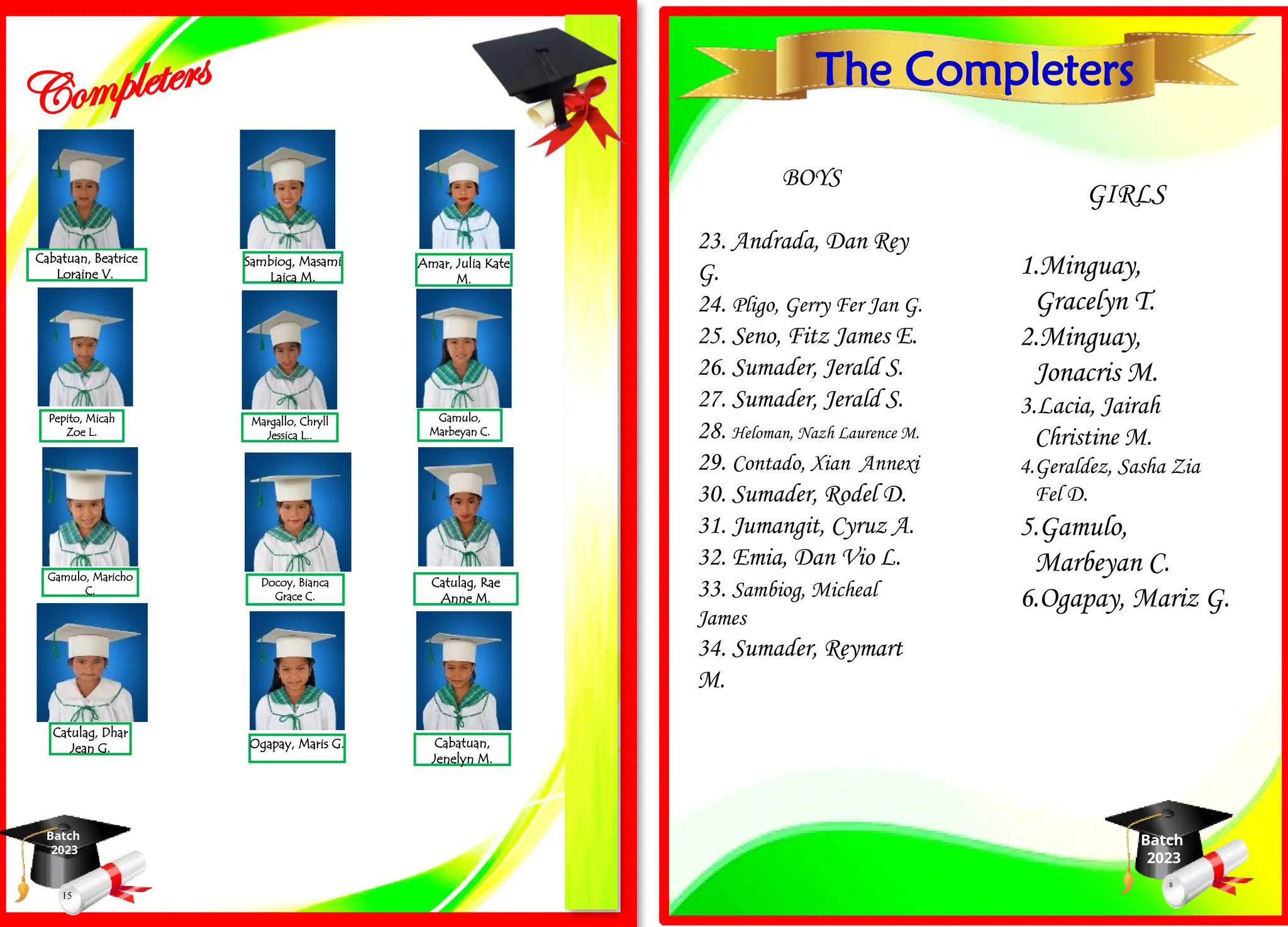 kindergarten graduation programme sample | PPTX