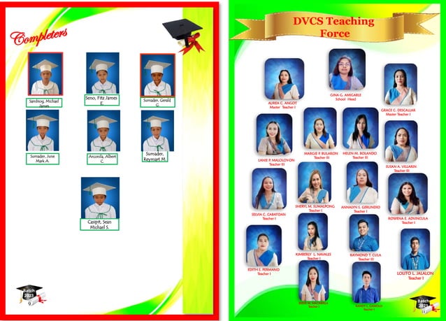 kindergarten graduation programme sample | PPTX