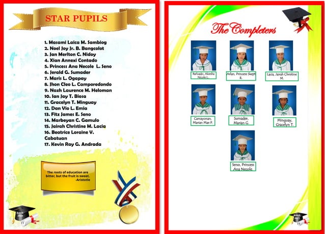 kindergarten graduation programme sample | PPTX