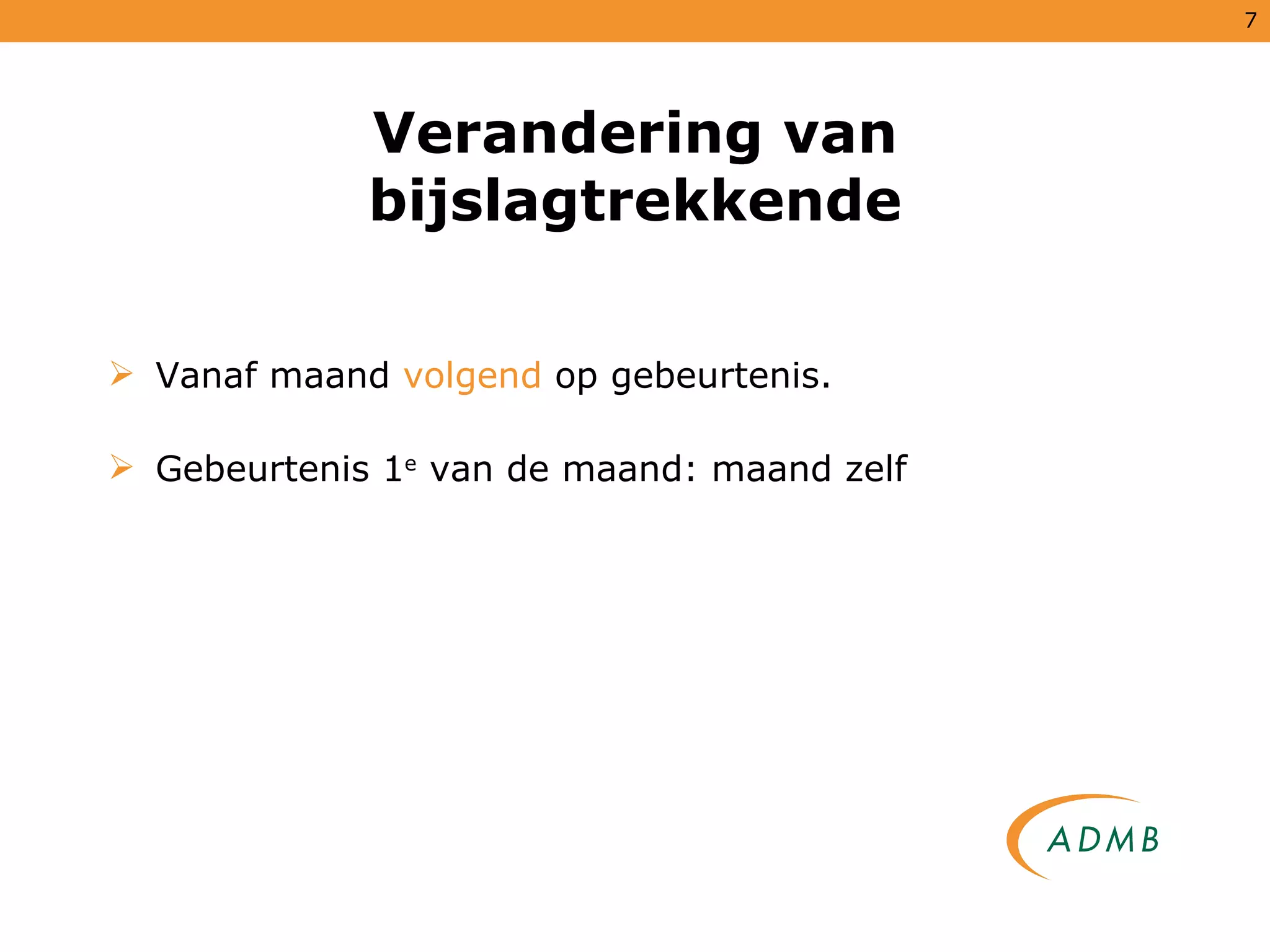 Kinderbijslag 4 Bijslagtrekkende | PPT
