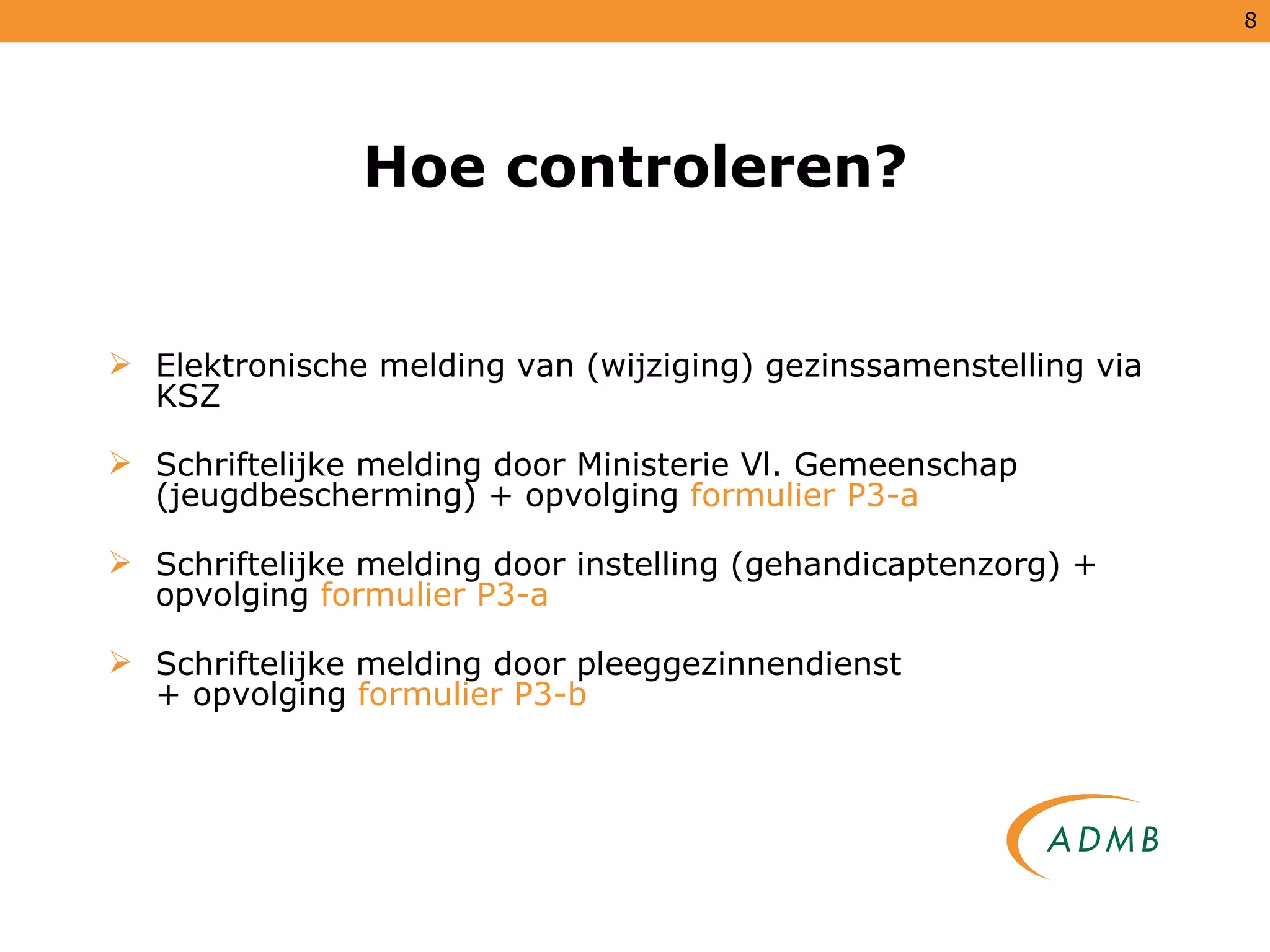 Kinderbijslag 4 Bijslagtrekkende | PPT