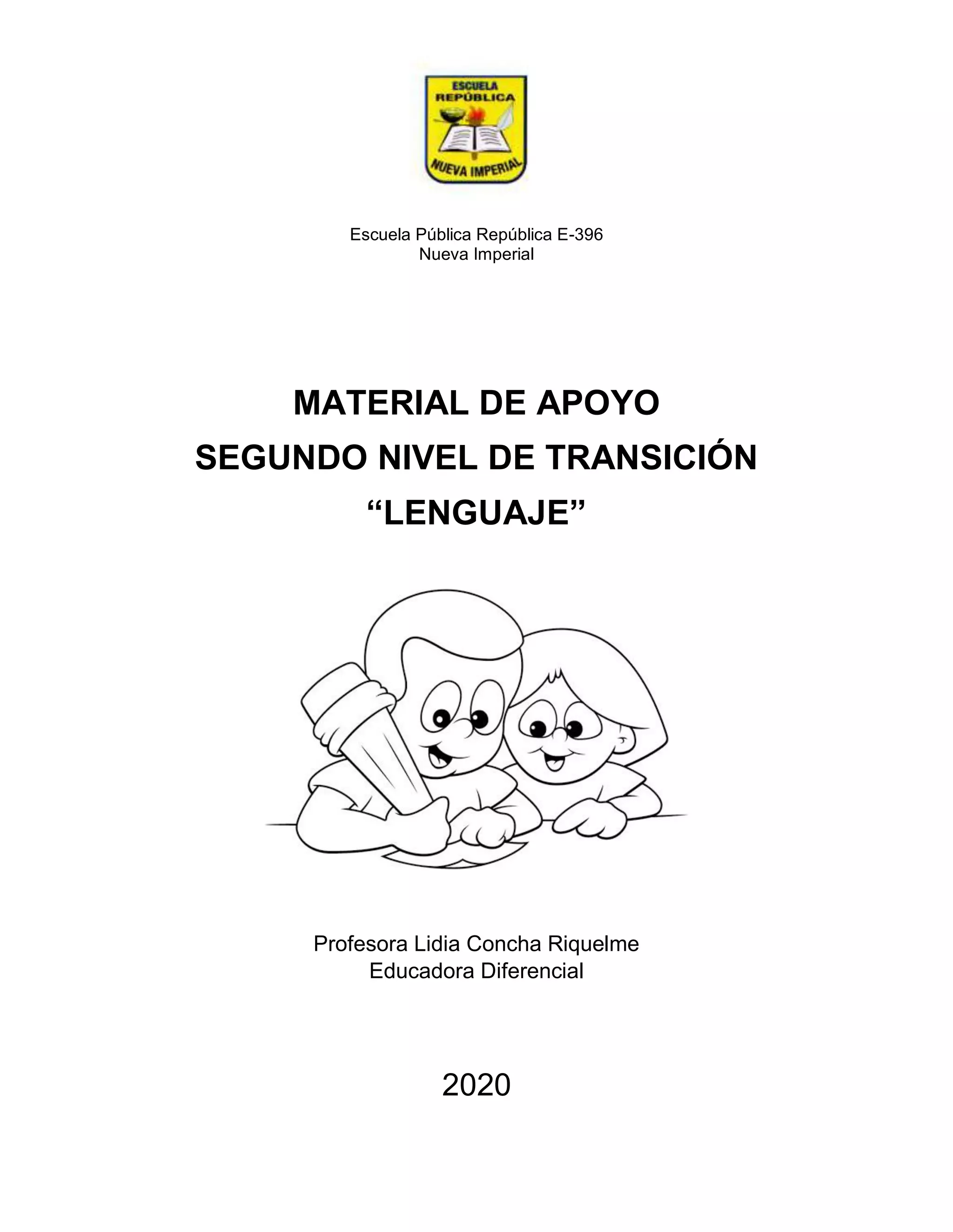 Kinder cuadernillo de trabajo lenguaje | PDF | Education
