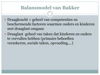 Kinderen, jongeren en gezinnen uit balans praktisch en theoretische ...