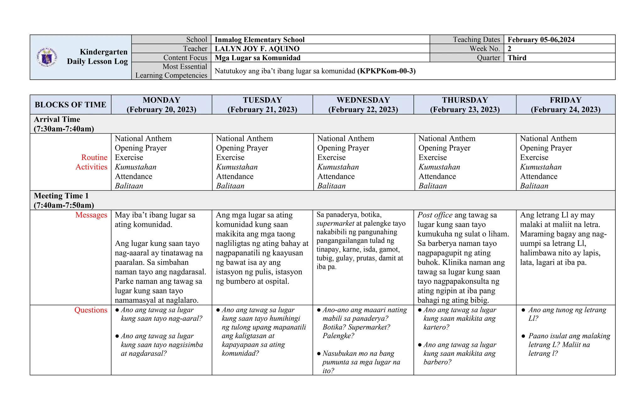 Kindergarten-DLL-MELC-Q3-Week 2 asf.docx