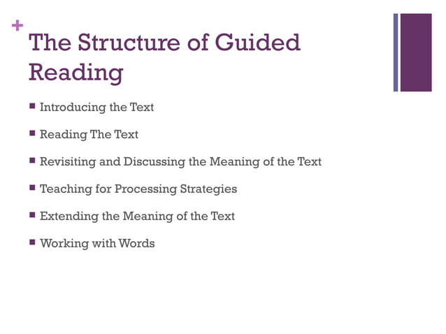 Kindergarten Guided Reading | PPT | Education