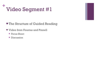 Kindergarten Guided Reading | PPT
