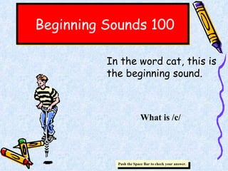 Kindergarten Jeopardy | PPT