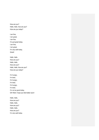 Kindergarten lesson plans | PDF
