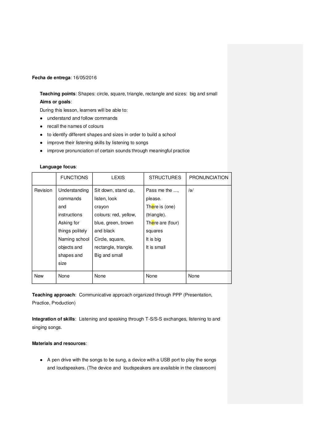 Lesson Plan For Kindergarten lesson-plan-for-kindergarten