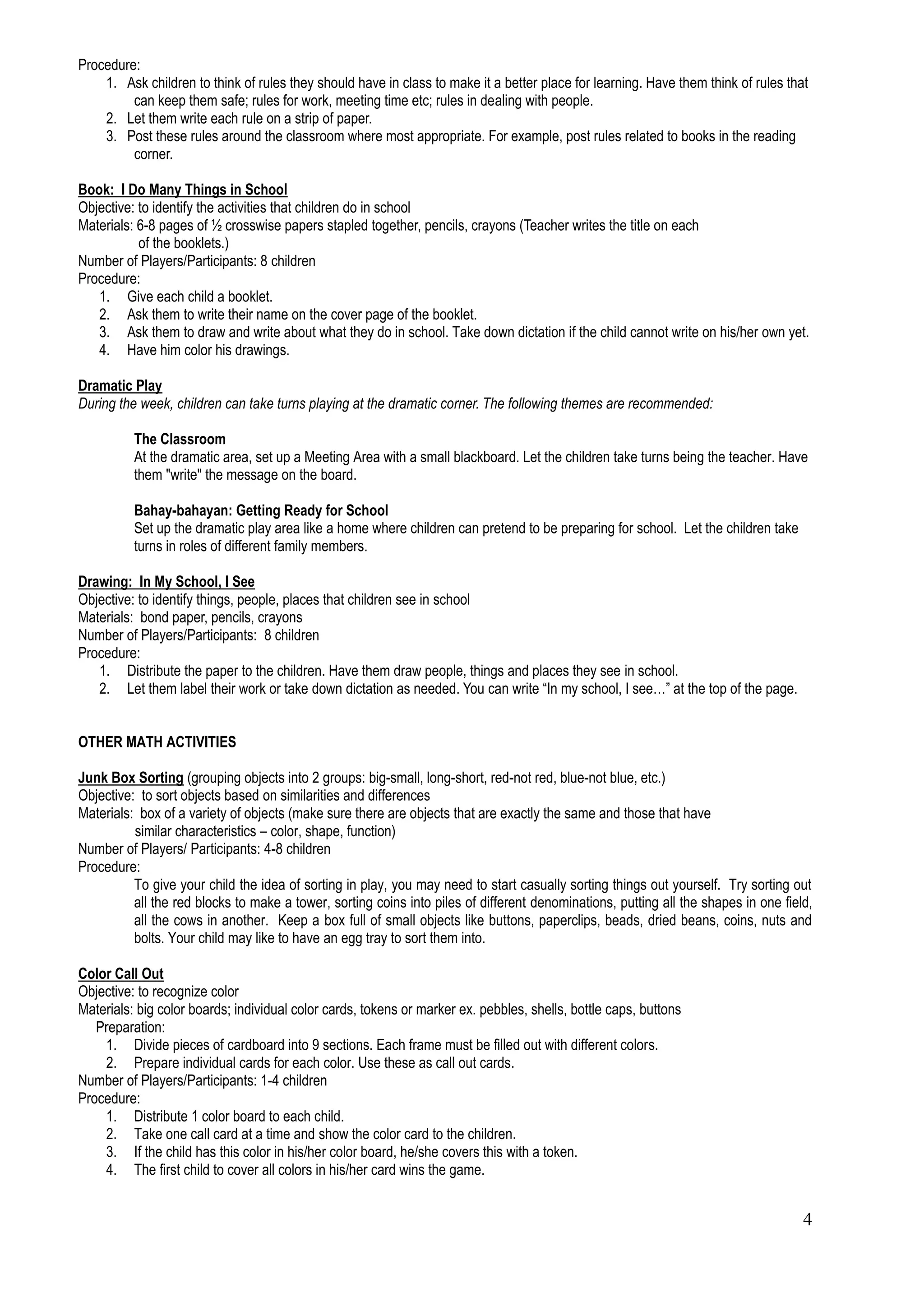 Kindergarten Lesson Plan Week 1.p.....df