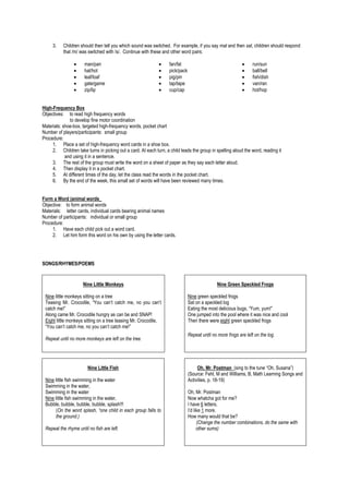 Kindergarten detailed Lesson Plan Week 29.doc
