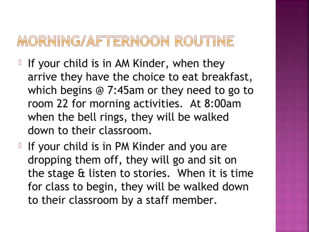 Kindergarten open house powerpoint | PPT | Daycare and Pre-School ...