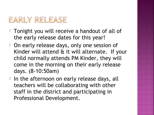 Kindergarten open house powerpoint | PPT | Daycare and Pre-School ...