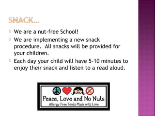 Kindergarten open house powerpoint | PPT