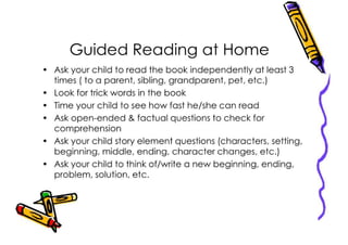 Kindergarten Parent Night | PPT