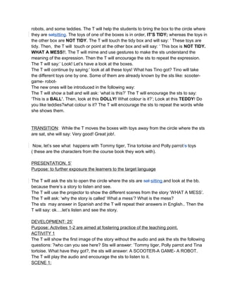 KINDERGARTEN- PRACTICUM PERIOD | DOC