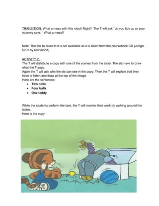 KINDERGARTEN- PRACTICUM PERIOD | DOC