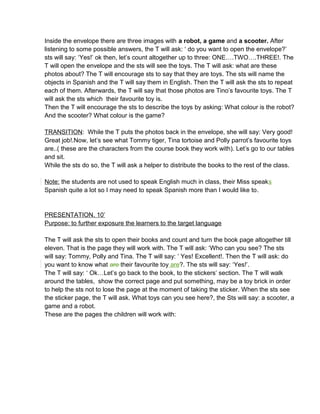 KINDERGARTEN- PRACTICUM PERIOD | DOC