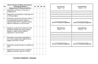 KINDERGARTEN PROGRESS REPORT 2023 - 2024 CARING.docx
