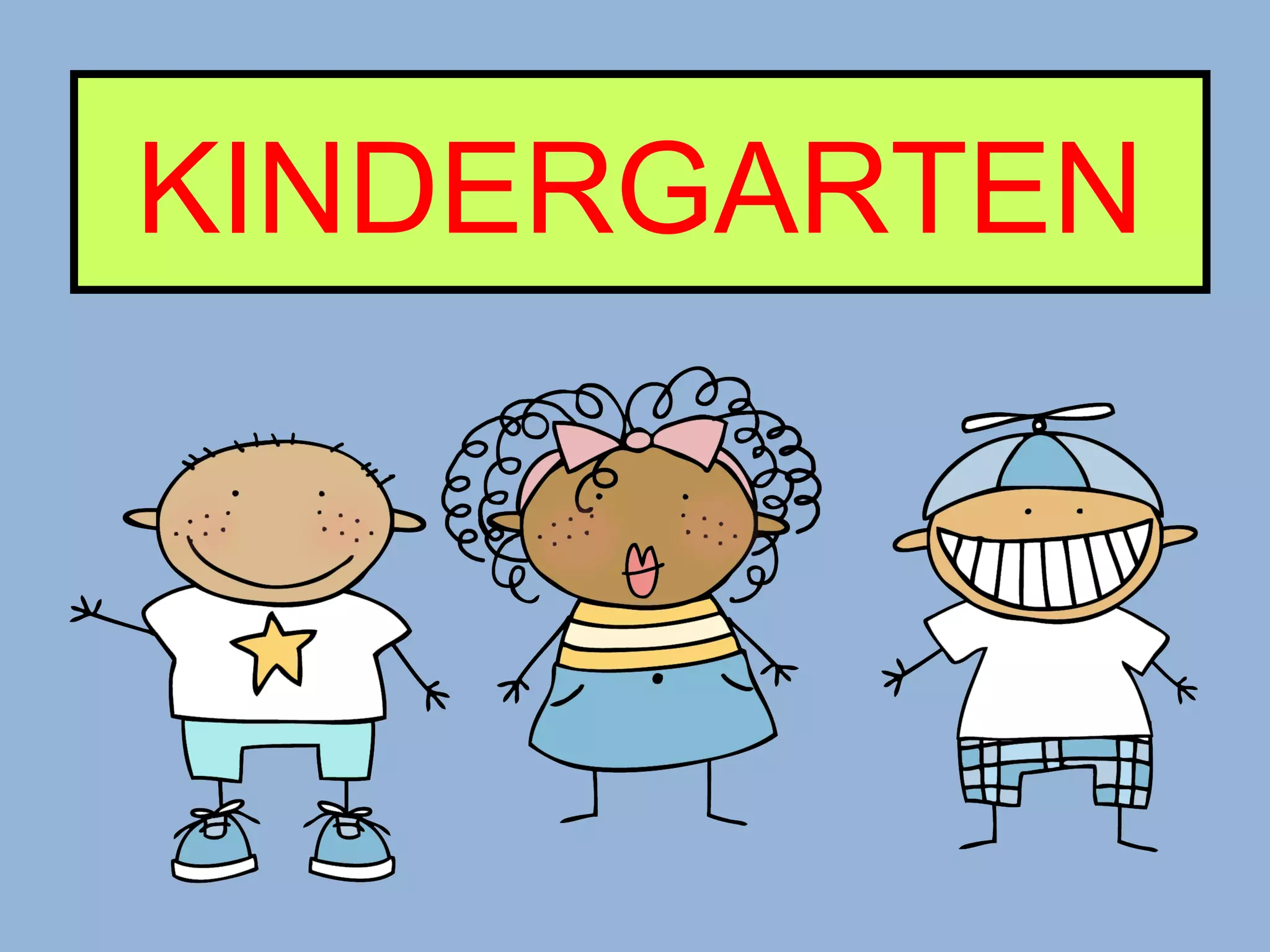 Kindergarten roundup | PPT