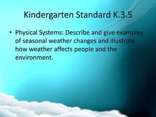 Kindergarten Standard Inquiry For Social Studies | PPTX