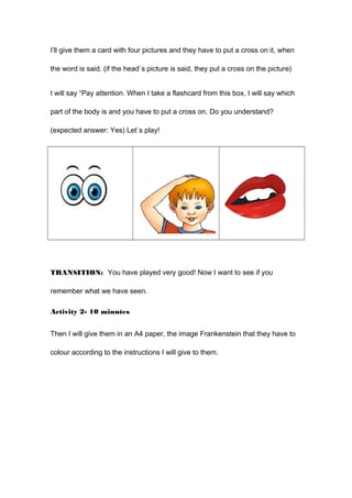 Kinder lesson | PDF
