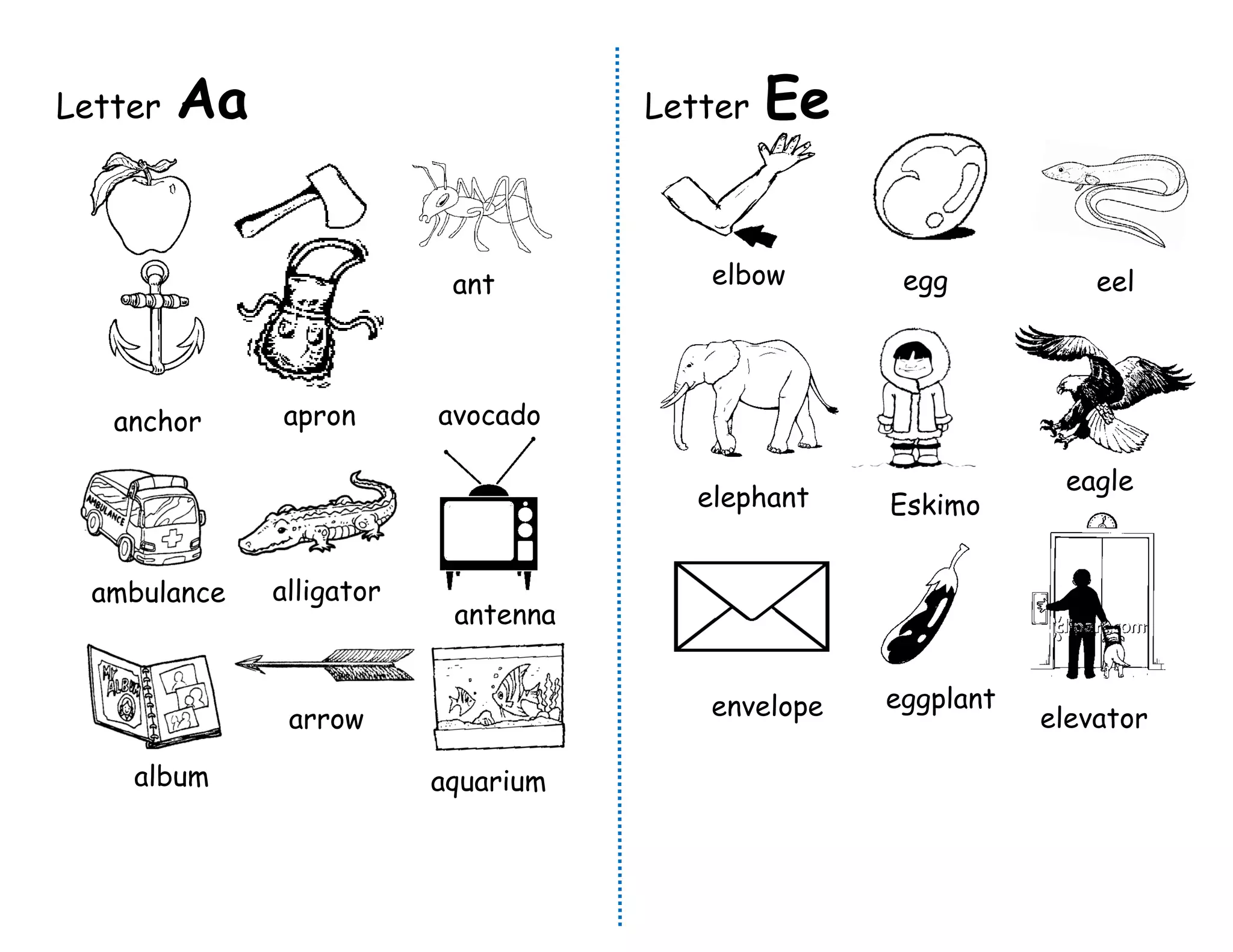 English Kinder (Letters of the Alphabet) | PDF