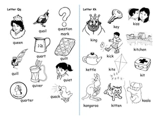 English Kinder (Letters of the Alphabet) | PDF
