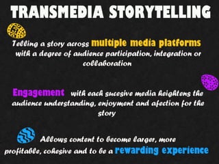 Kinder transmedia storytelling | PPT