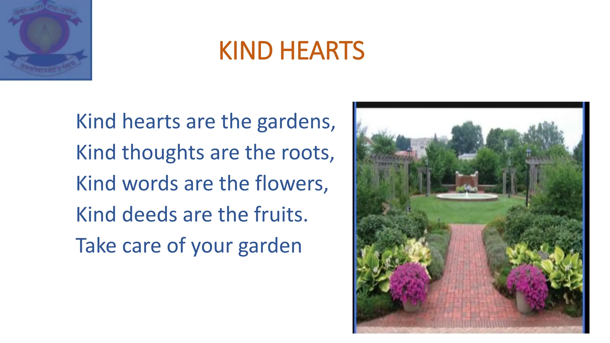 Kind Hearts(poem).pptx