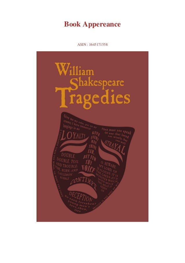 In Shakespeare's tragedies