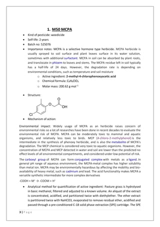 Kind of pesticide | PDF