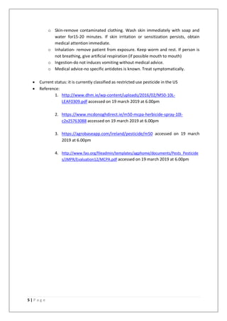 Kind of pesticide | PDF