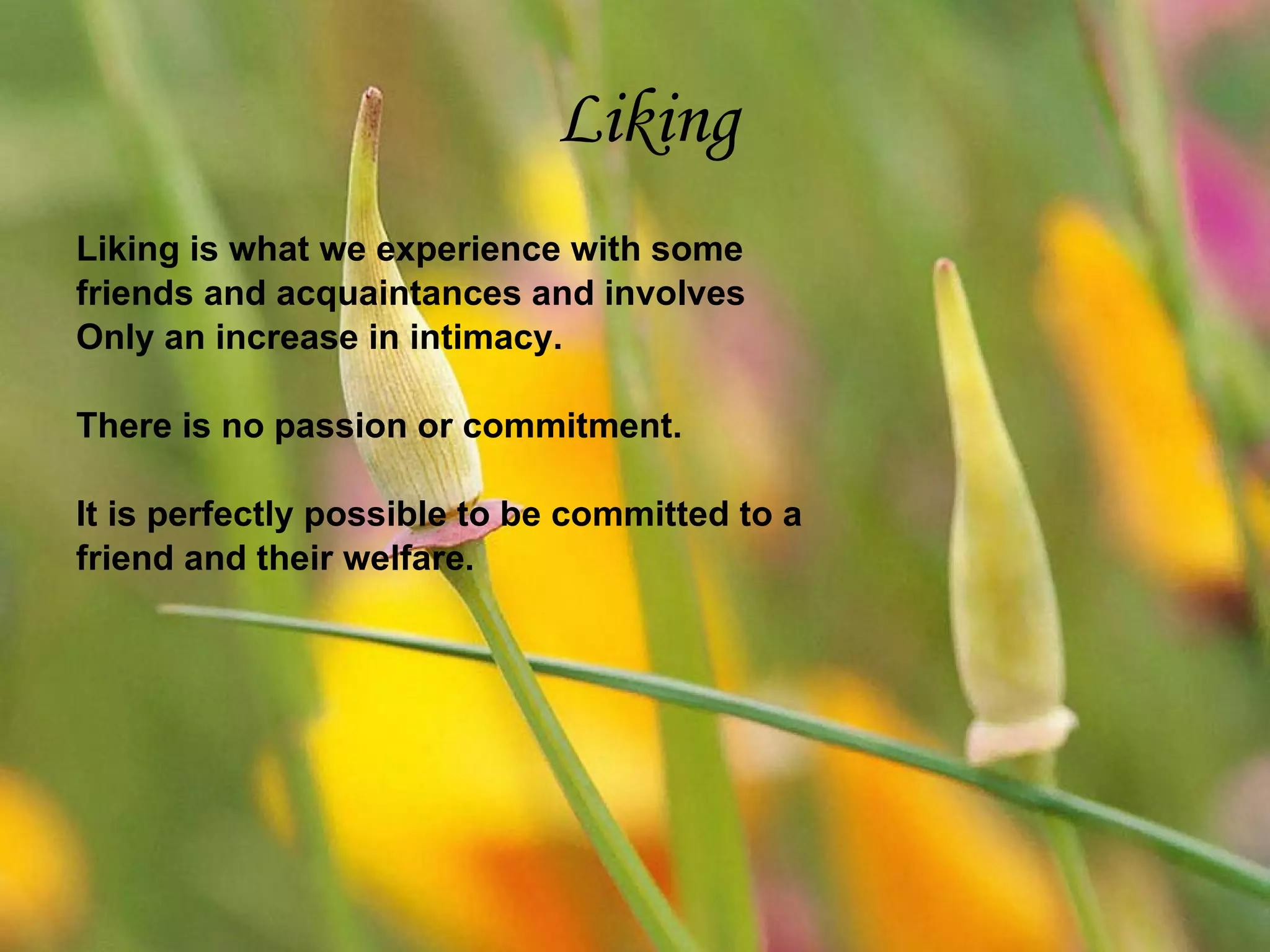 Kinds Of Love Relationships | PPT