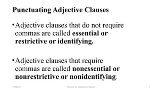 Kinds of adjective clause (English) .pptx