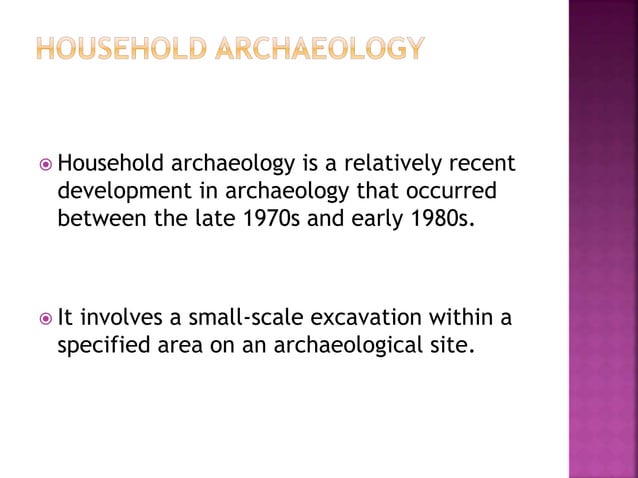 Kinds of archaeology | PPTX