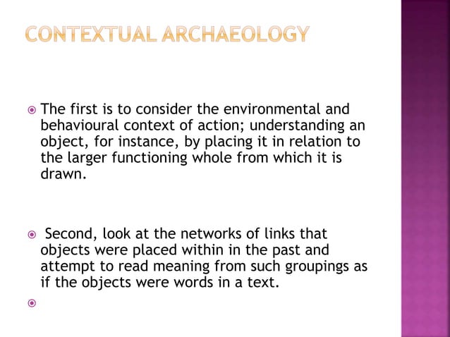 Kinds of archaeology | PPTX
