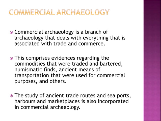Kinds of archaeology | PPTX