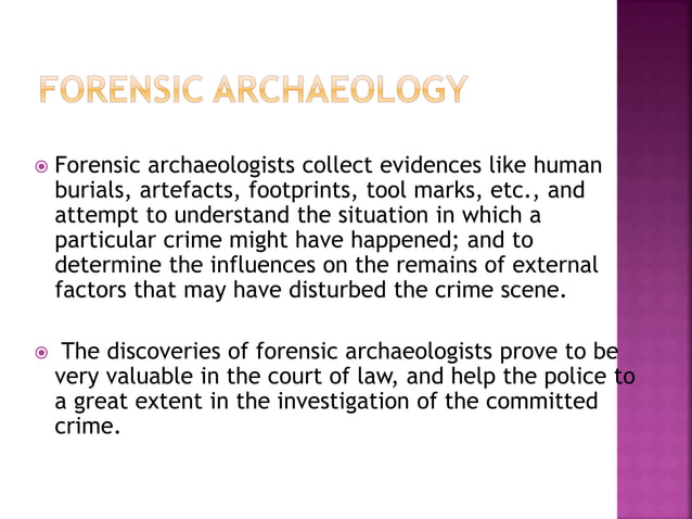 Kinds of archaeology | PPTX