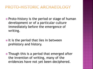 Kinds of archaeology | PPTX