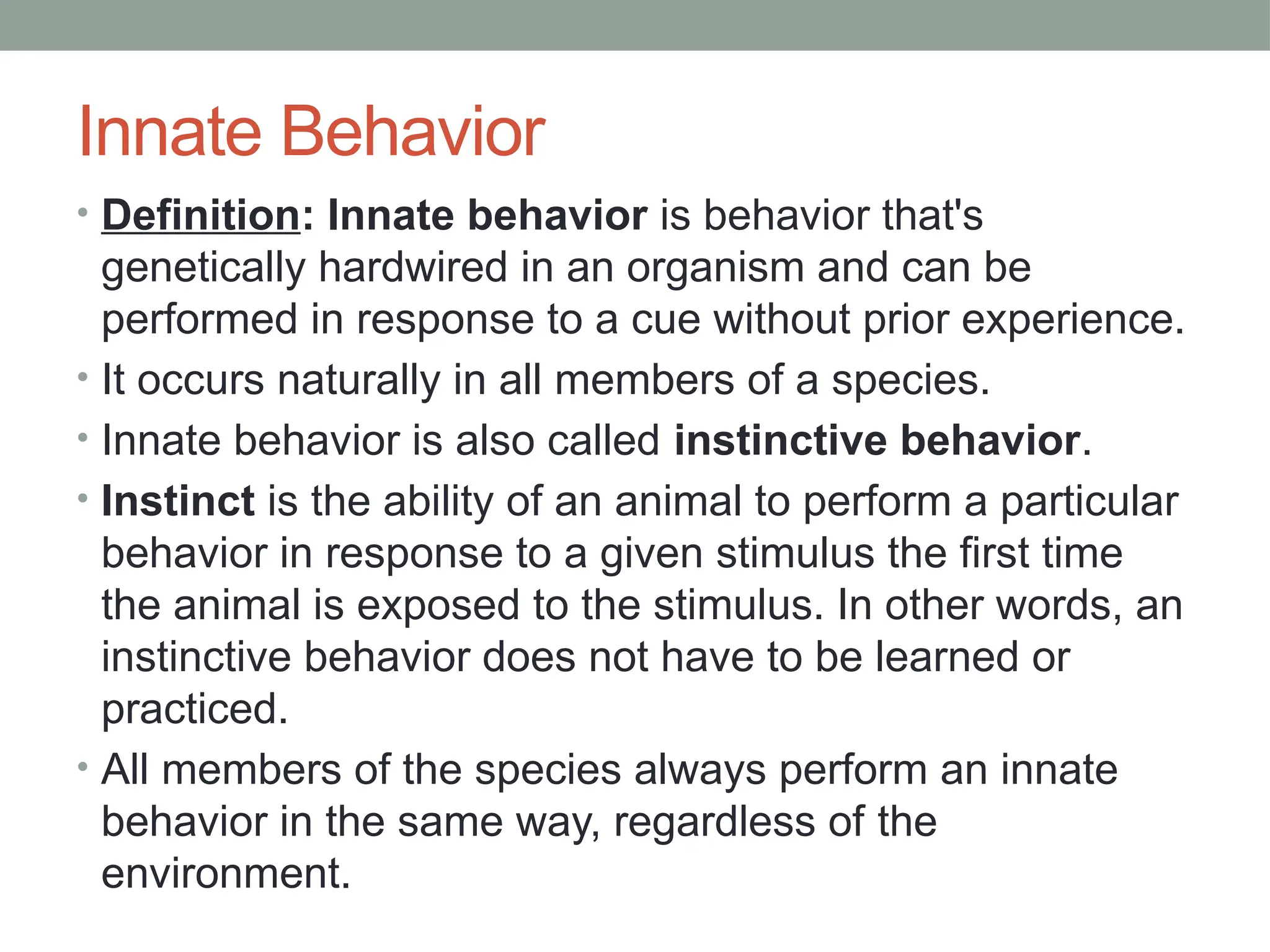 Kinds of Behavior (Innate Behavior).pptx