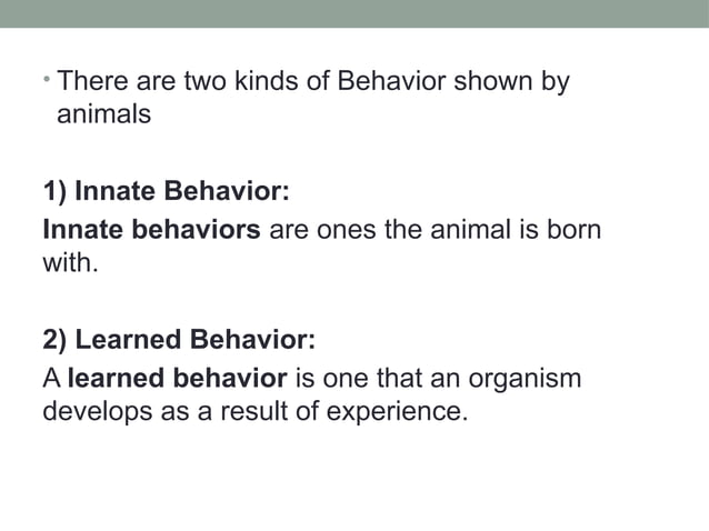 Kinds of Behavior (Innate Behavior).pptx
