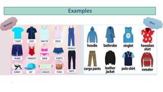 Kinds of clothes | PPTX