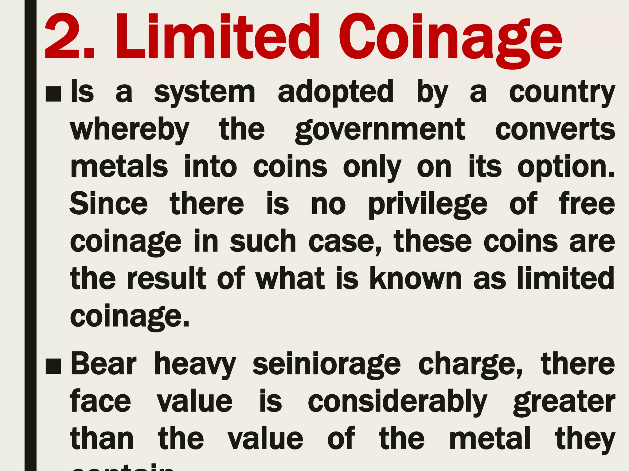 Kinds of coinage | PPTX
