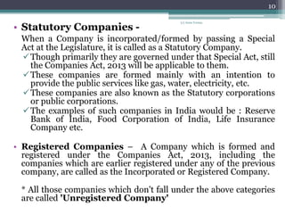 Kinds of companies | PPTX