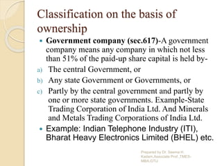 Kinds of companies | PPTX
