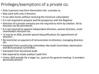 Kinds of company | PPT