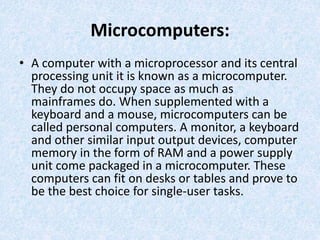 Kinds of computer g9 | PPTX