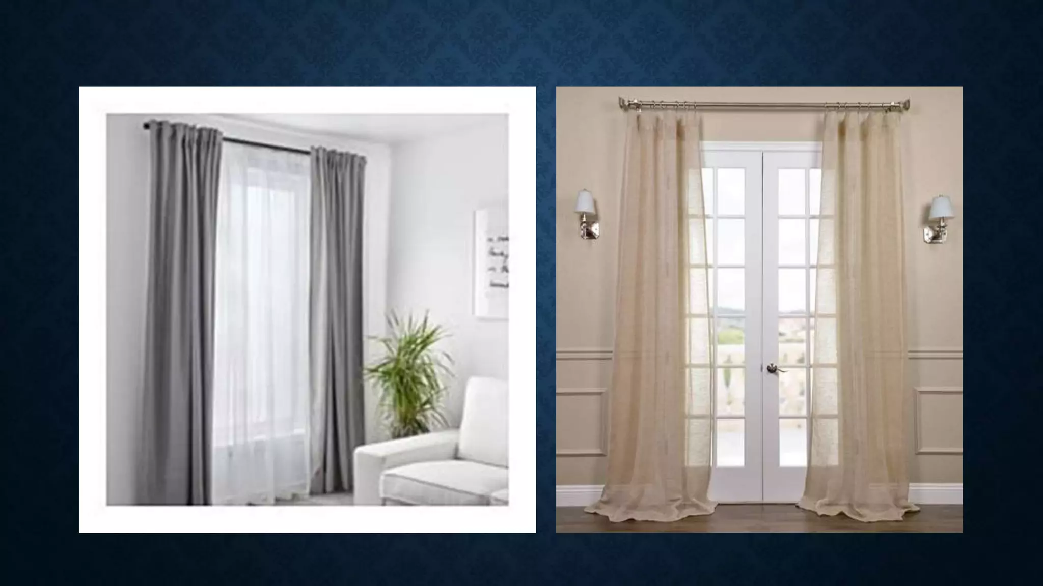 Kinds of curtains | PPTX