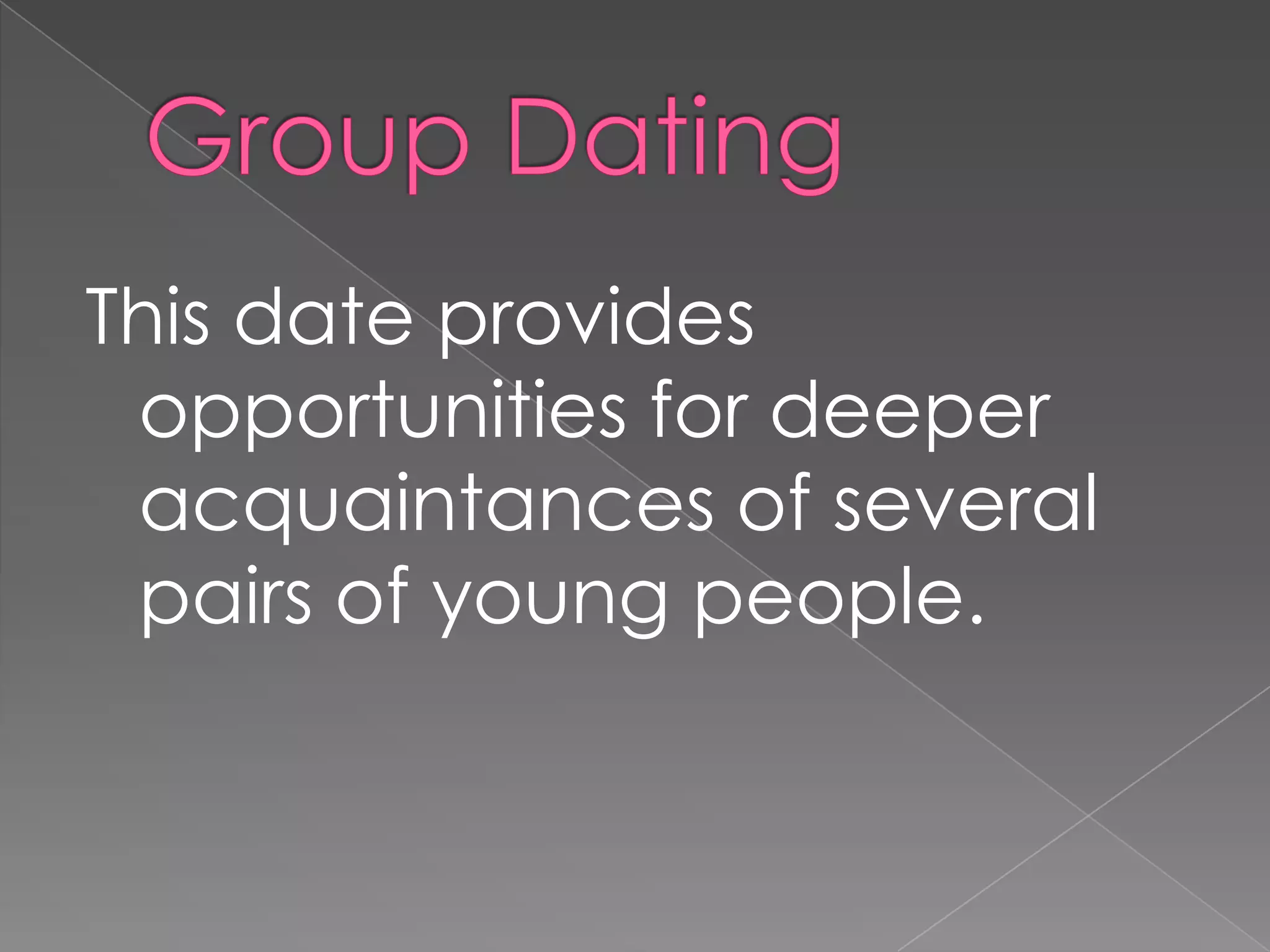 Kinds of dating | PPT